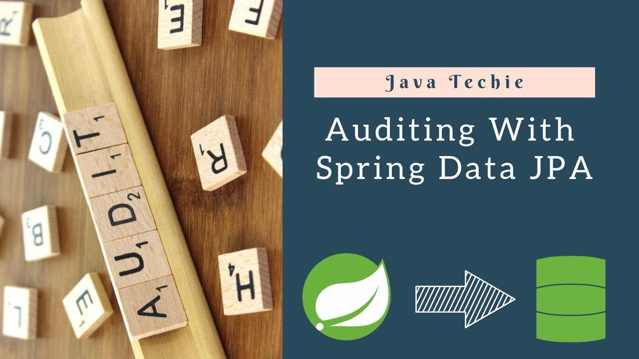 Auditing with Spring Data JPA | Java Techie