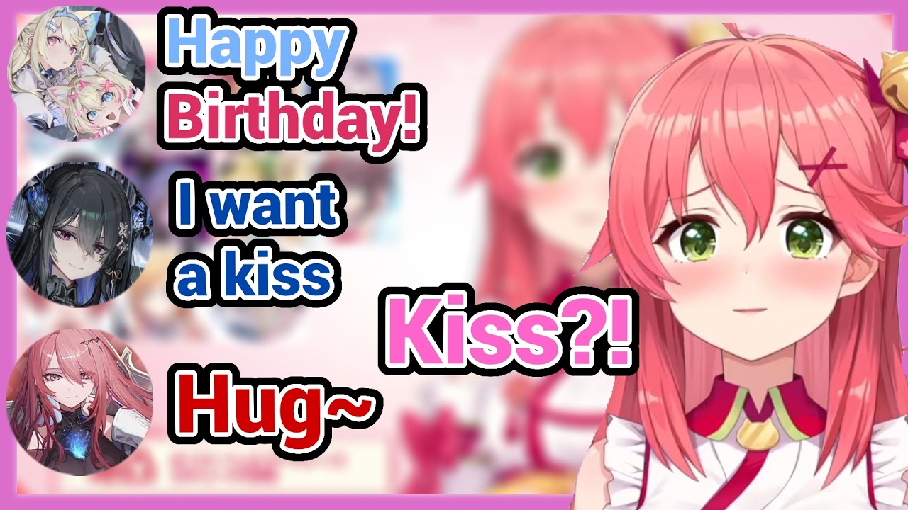 Fuwamoco, Nerissa, and Elizabeth Join Miko's Reverse Birthday Call-in!! They Reallly Surprised Miko!