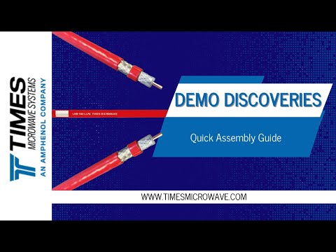 LMR 400 Demo: Quick Assembly Guide