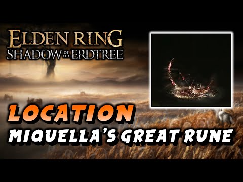 Elden Ring - Miquella's Great Rune Location (Reusable) (Shadow Of The Erdtree DLC)