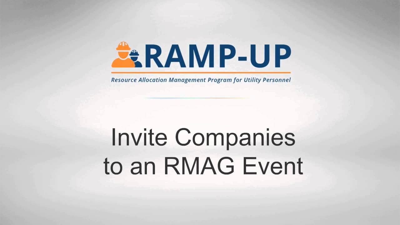 RAMPUP   Manage Events