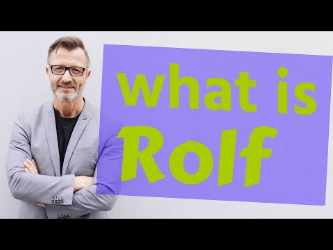 Rolf | Meaning of rolf 📖 📖