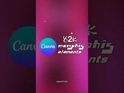 Y2k memphis elements codes (check pinned) #canva #canvatips #canvatutorial