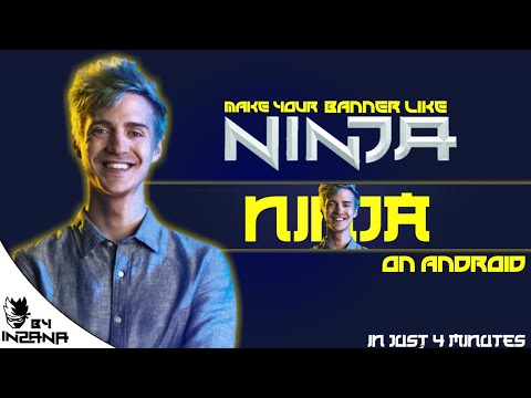 HOW TO MAKE BANNER LIKE NINJA IN PS TOUCH USING PIXELLAB #ninja