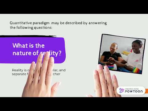 Defining Quantitative research