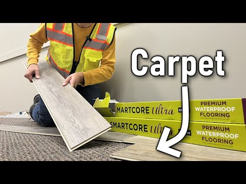 Can You Install Vinyl Planks Over Carpet?