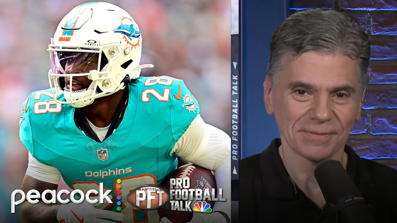 De’Von Achane gets paid in new extension with Miami Dolphins | Pro Football Talk | NFL on NBC