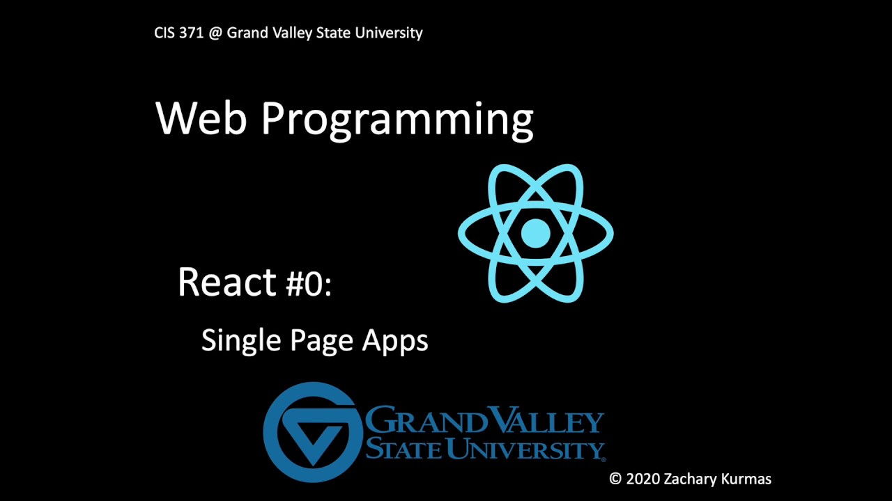 React 0 (CIS 371): Single Page Apps