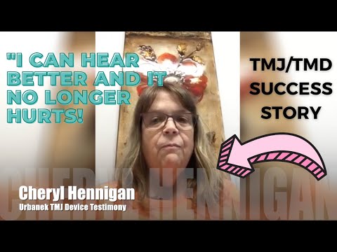 URBANEK TMJ Device | Cheryl's Story