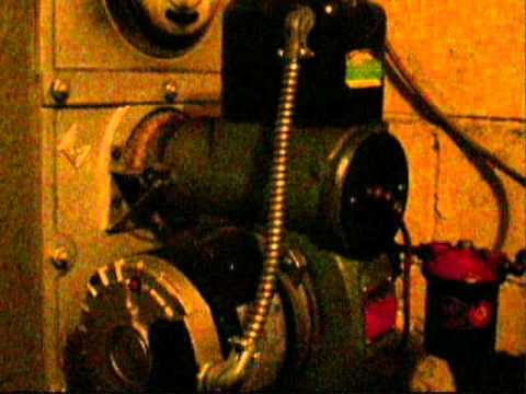 Running 1950's Wesco Oil Furnace