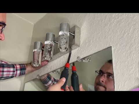 3-Light Crystal Bubble Glass Review and Installation | How to Install 3-Light Crystal Bubble