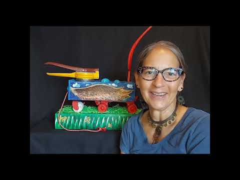 My Imagination! A Whimsical and Zany Assemblage Sculpture