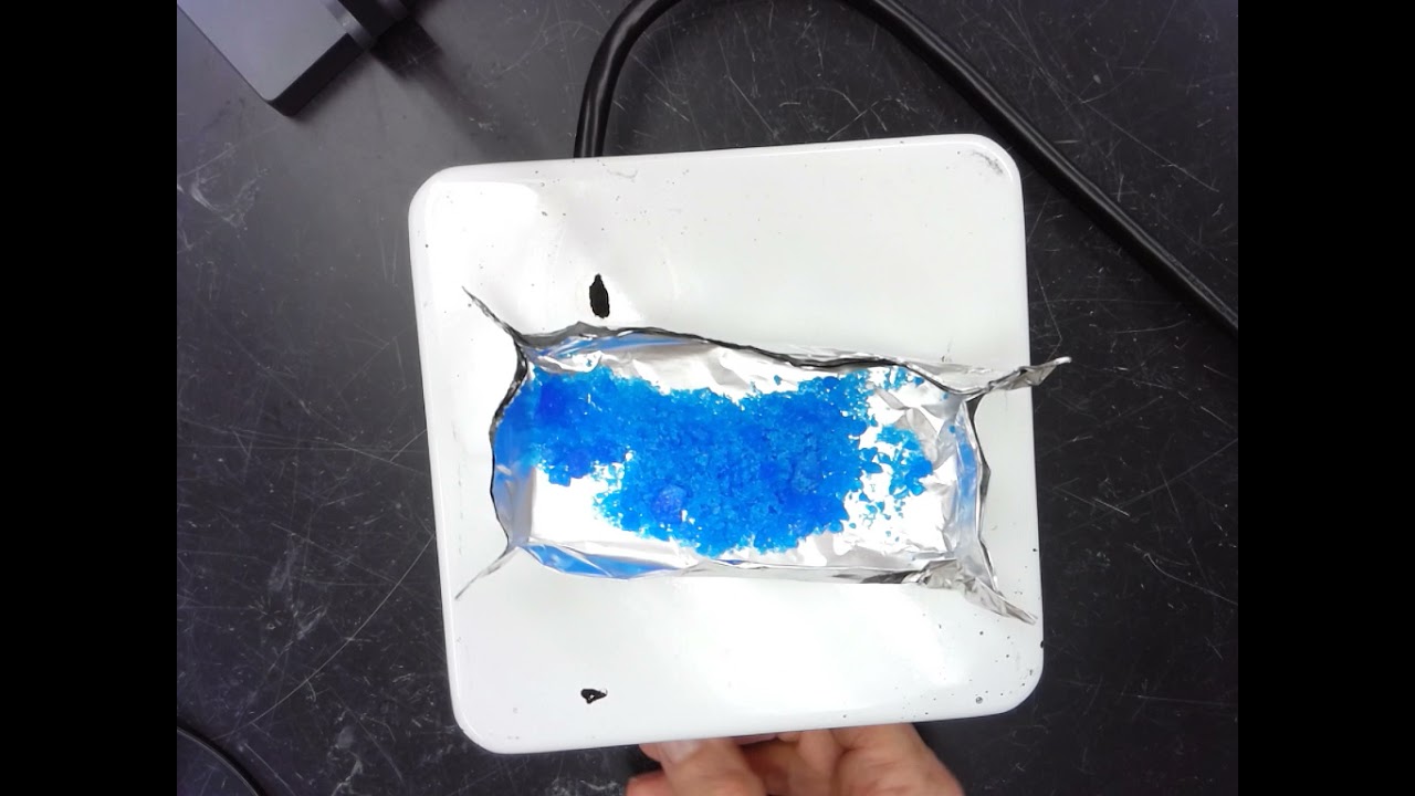 Copper II Sulfate Pentahydrate Lab Start