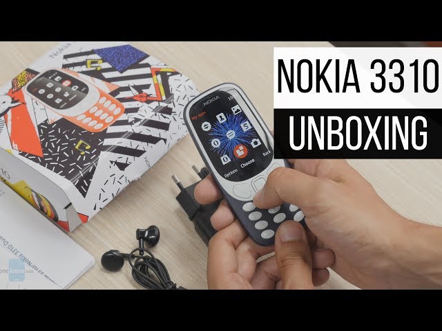 Nokia 3310 unboxing: It finally arrived - PhoneArena
