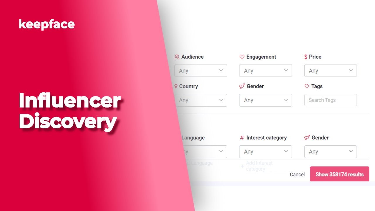 Influencer Discovery | Keepface Guide #8