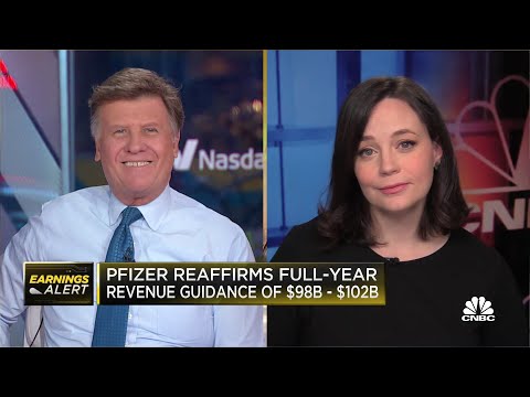 Pfizer reports first-quarter earnings, records $13.2 billion in Covid vaccine revenue