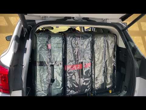 Fitting luggage into a midsize SUV Ford Escape