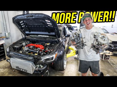 Installing UPGRADED TURBO On My 2015 WRX! | WRX Big turbo Build Ep. 2