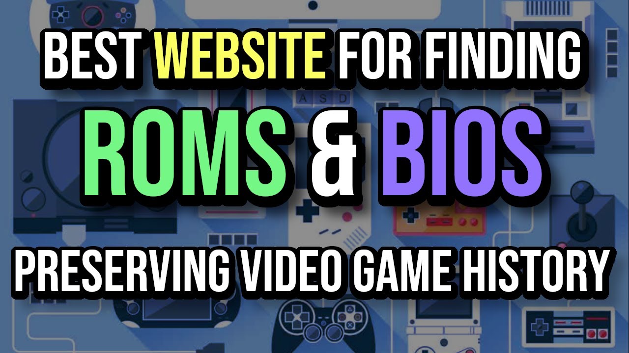 Where to Find Retro Game ROMs & BIOS