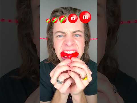Small, Big, Giant Red M&M's!? 🤤