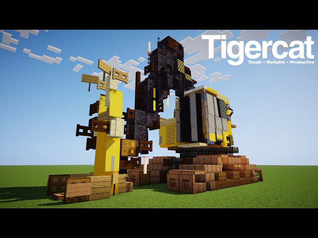 Tigercat 822C, Feller Buncher [With Download] Minecraft Map