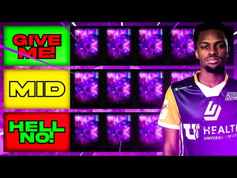 THE *ULTIMATE* END GAME CARD TIER LIST ON NBA 2K22 MYTEAM