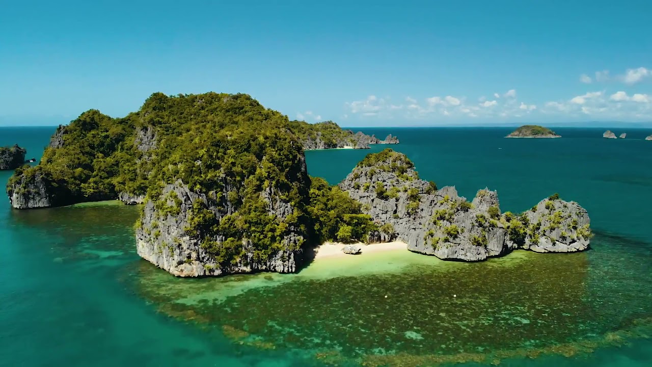 Desert island | Copyright Free Video |stock| creative commons