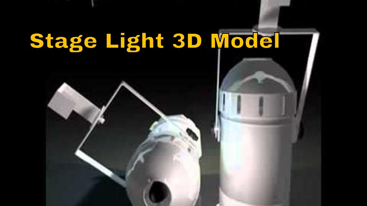 3D Model Stage Light - Par Review