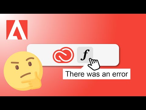 How To Fix An Adobe Fonts Error In Creative Cloud