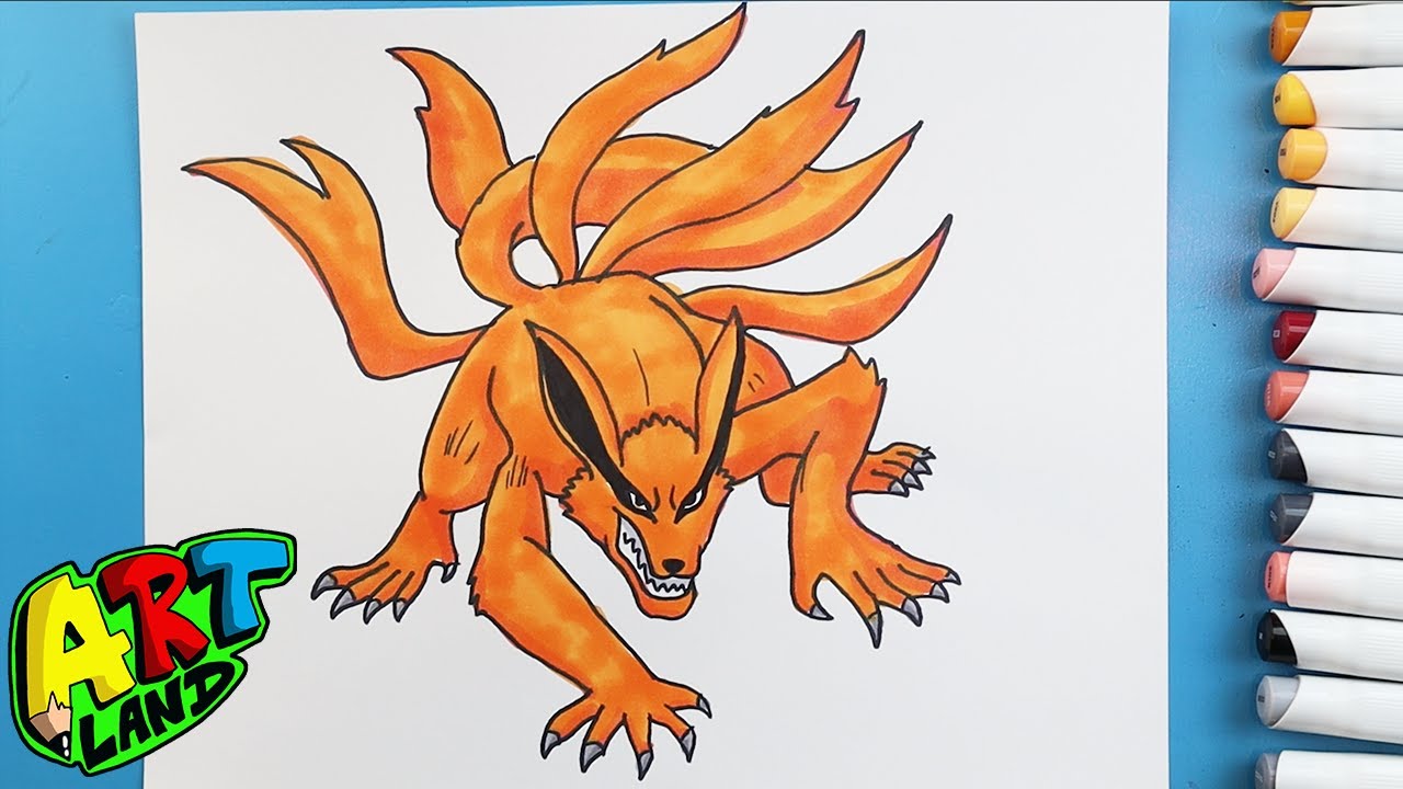 How to Draw KURAMA
