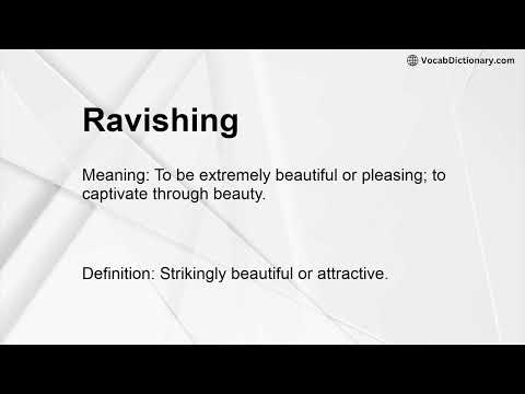 Ravishing Meaning