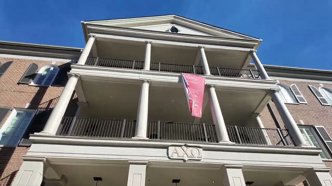 Walking Tour University of Alabama Campus (Strip, Stadium, Quad, Sorority Row)