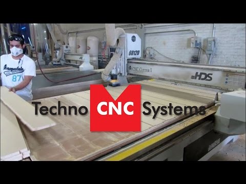 Nested Based Parts on a Techno CNC Routers: the Venture, HDS, and HD Models