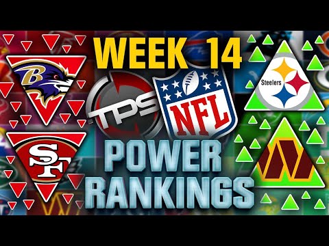 2024 NFL Power Rankings! Week 14 Edition!