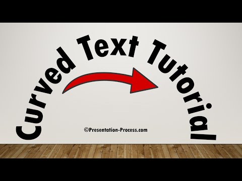 Stylish Curved Text in PowerPoint