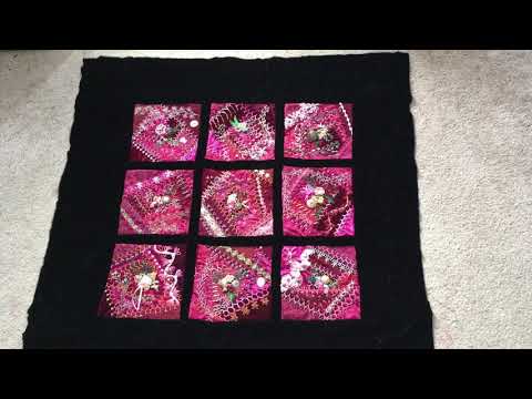 Crazy Quilt Friday ~Project Updates~ Red & Black, Burgundy, Neutrals, More ~ DancesWithPitBulls