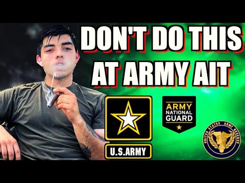 Things NOT To Do At Army AIT (Advanced Individual Training) | *MUST WATCH* Before Joining The Army!!
