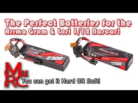 GensAce 1700mAh & 2300mAh 2S Batteries – Perfect for the Grom & Losi NASCAR Platform!
