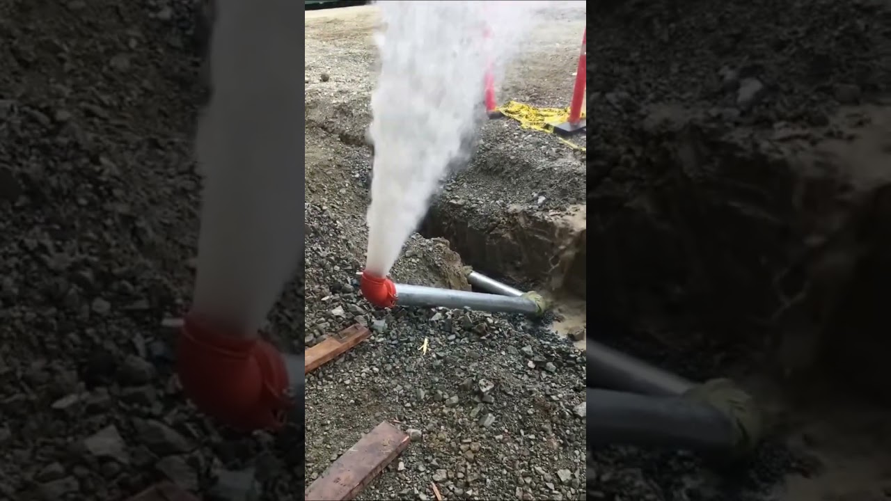 DO THIS WHEN Pipe Flushing
