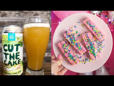 Double IPA Review: Levante Brewing Co. - Cut The Cake: Confetti