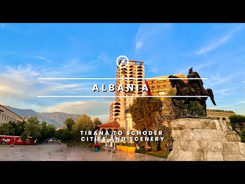 Albania 🇦🇱 - A bus ride from Tirana to Shkodër
