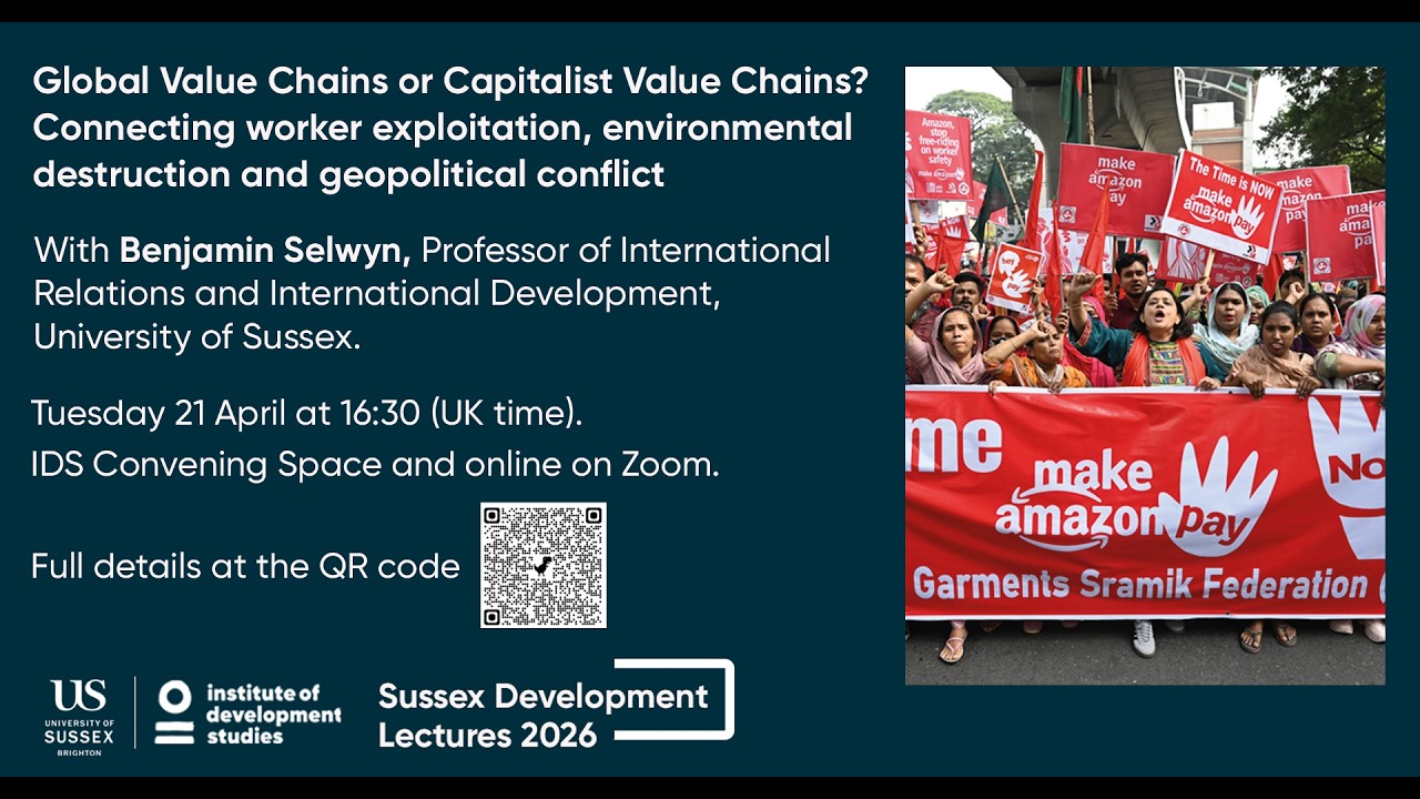 Global Value Chains or Capitalist Value Chains?