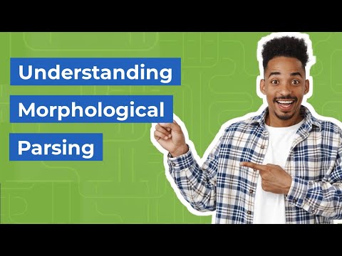 How to Do Morphological Parsing the Easy Way