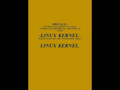 JABEN INDIA, "LINUX KERNEL" BOOK.
