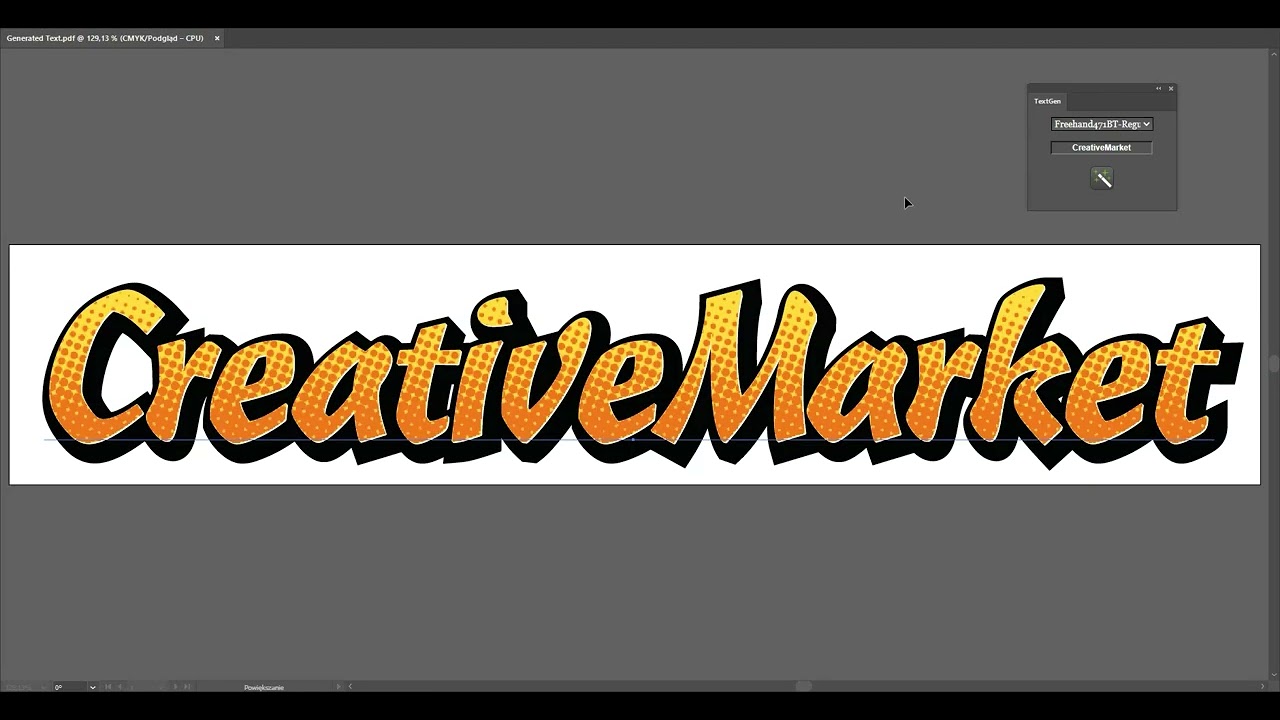 Adobe Illustrator Text Effects Generator