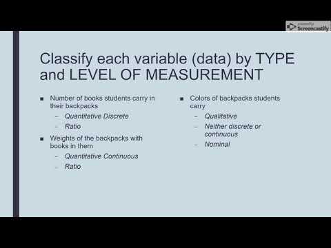 Module One Lesson Two Data Classification EXAMPLES
