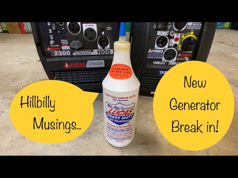 Generator Break in and unboxing - Costco Yamaha A-iPower