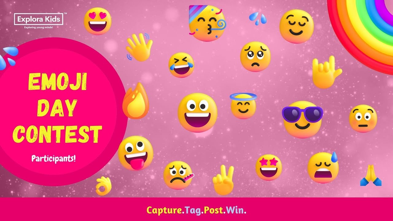 Emoji Day Winner | Second Position | Explora Kids