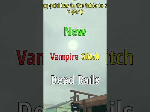 The New INSANE Glitch in Dead Rails. #deadrails