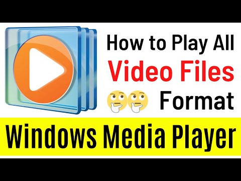 How to Play any Video file Format in Windows media player | Play all Video Files | Easiest Way